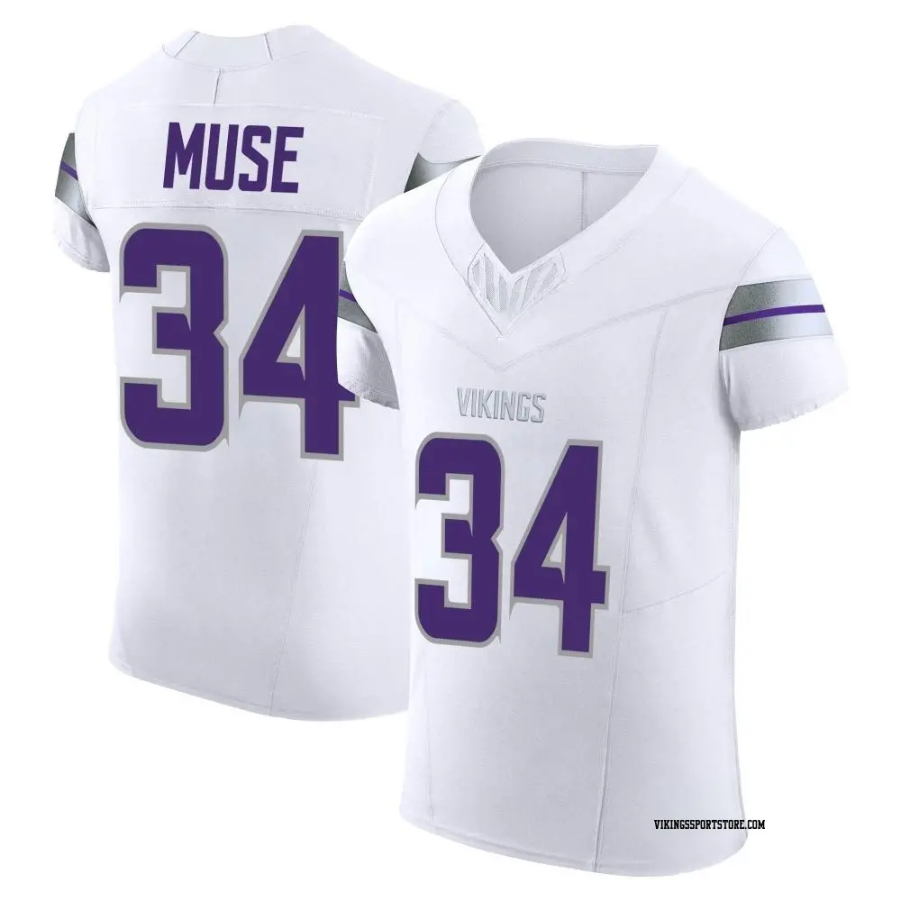 Elite White Men's Nick Muse Minnesota Vikings Alternate Vapor F.U.S.E ...