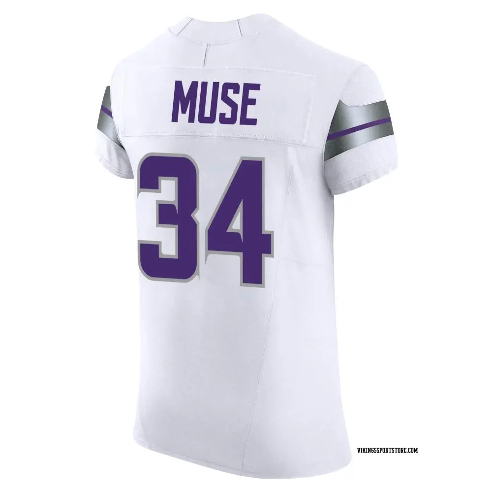 Elite White Men's Nick Muse Minnesota Vikings Alternate Vapor F.U.S.E ...